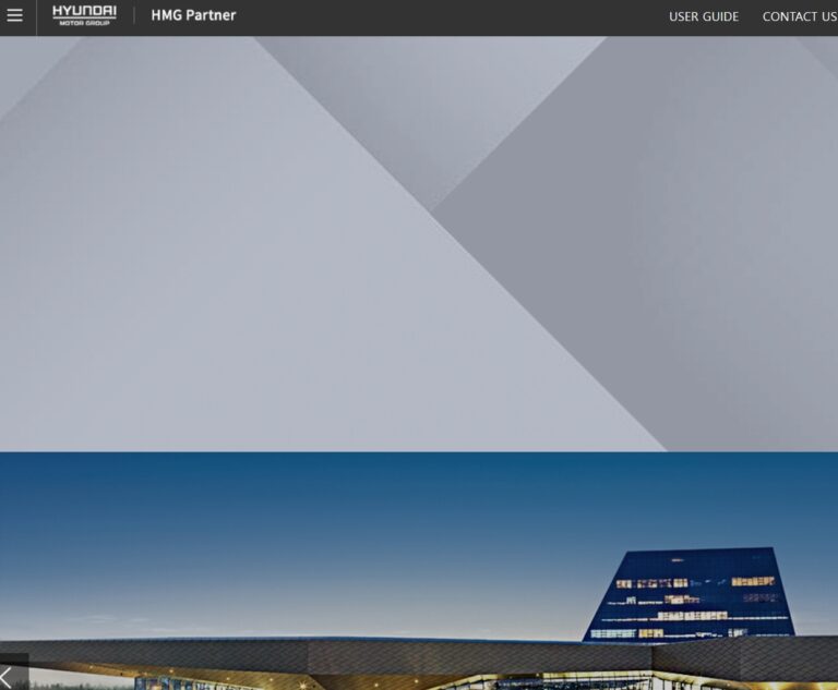 현대자동차 파트너 홈페이지 (https://partner.hyundai.com) - smilereagain